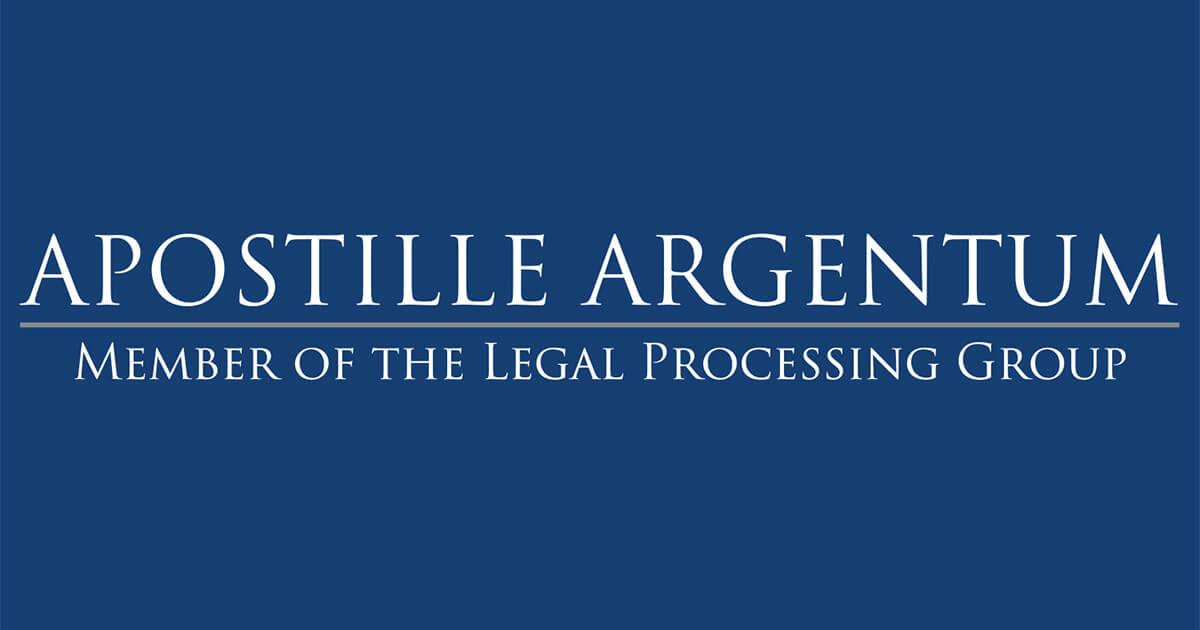 Apostille & Legalisation UK - Apostille Argentum